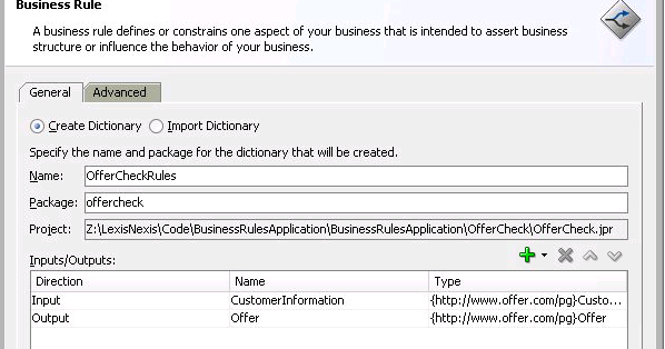 PG's Oracle SOA/OSB Tech Blog: Business Rules with Decision Tables in SOA 11g