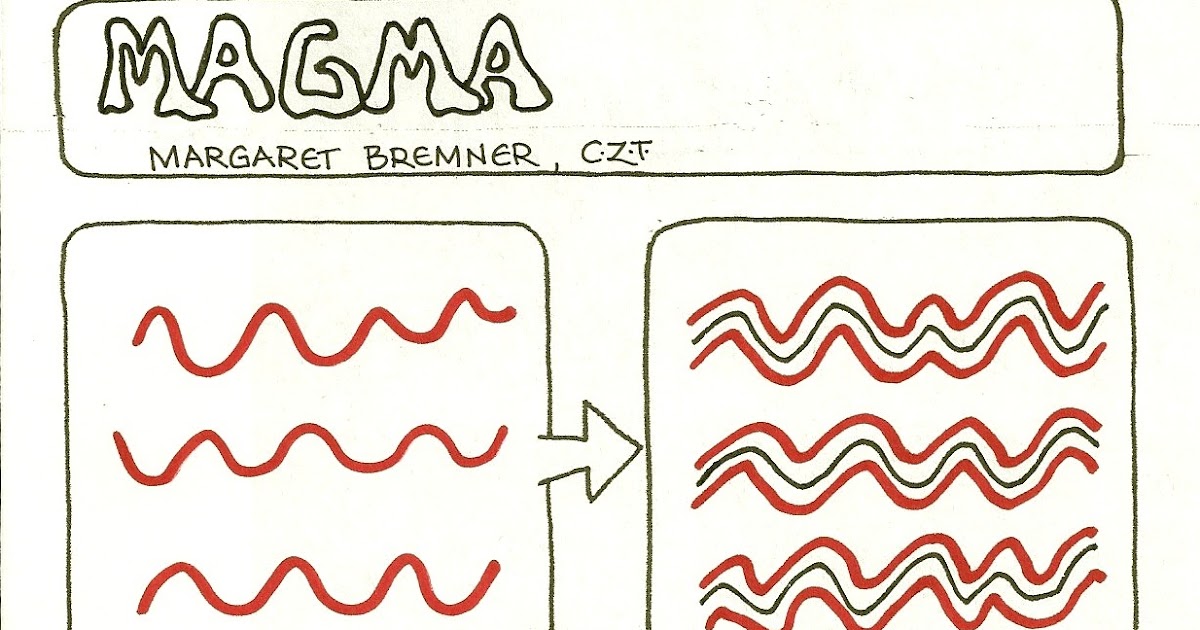 Enthusiastic Artist: AEDM #23 - MAGMA - a new tangle