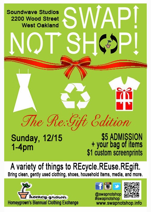 Swap! Not Shop! Homeygrown Clothing Exchanges