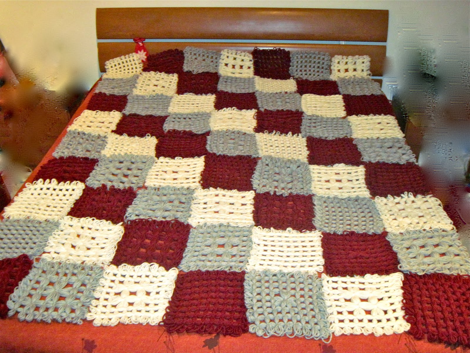 Le cose di Mys@.. Maglia, Uncinetto, Telaio, Tutorial e... : Coperta ...