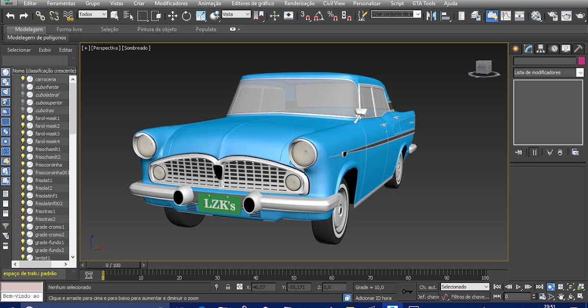 Simca Chambord Tufão 1964 - Exterior concluído ~ CLASSICS 4EVER