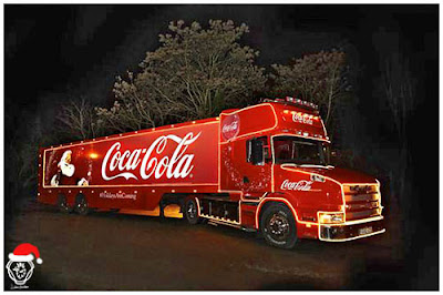 SCANIA: Scania T580 V8 Coca-Cola X-mas truck