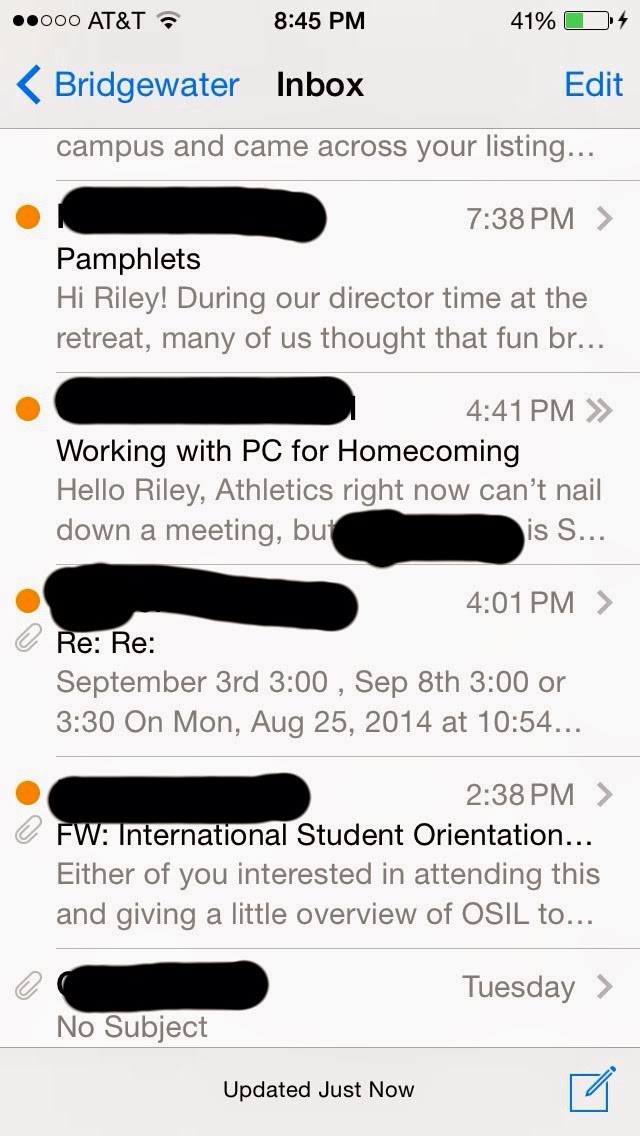 fiveleveninety: Organize My Life: Email & Electronic Calendars