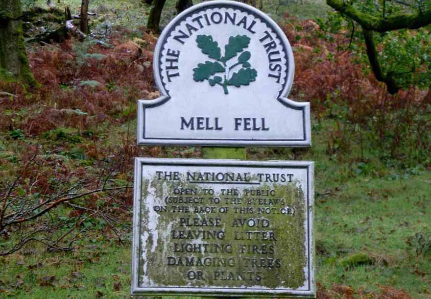 Alex and Bob`s Blue Sky Scotland: Mell Fell.The Bruce Cave.