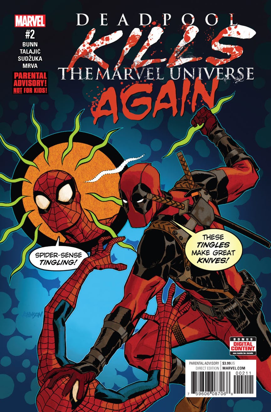 The Venom Site: venompool returns in deadpool kills the marvel universe again 2 previews