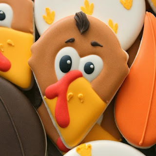 Turkey Head Cookies