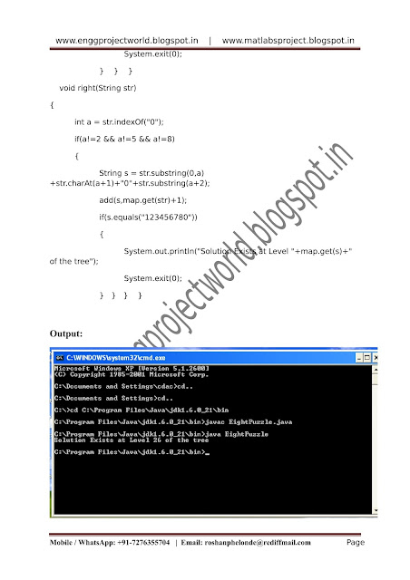 A Program to Implement 8 puzzle A* Algorithm Full Practical Manual ...