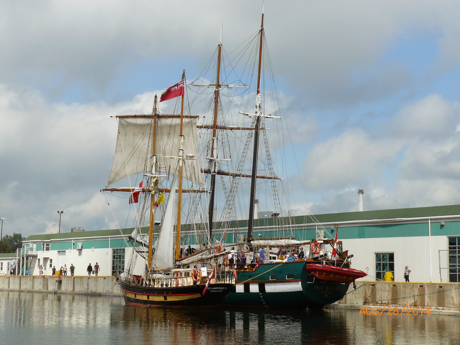 THE TAYLORS: Tall Ships, Charlottetown Harbor, Prince Edward Island