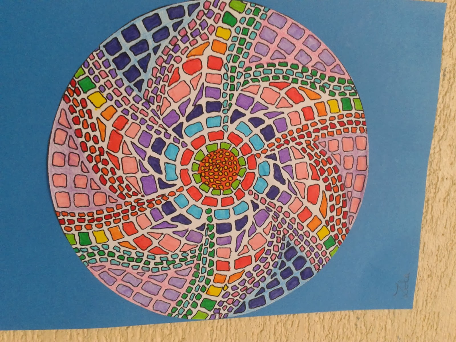 Classe de CM2. École Saint Louis des Français.: Mandalas et plan ...