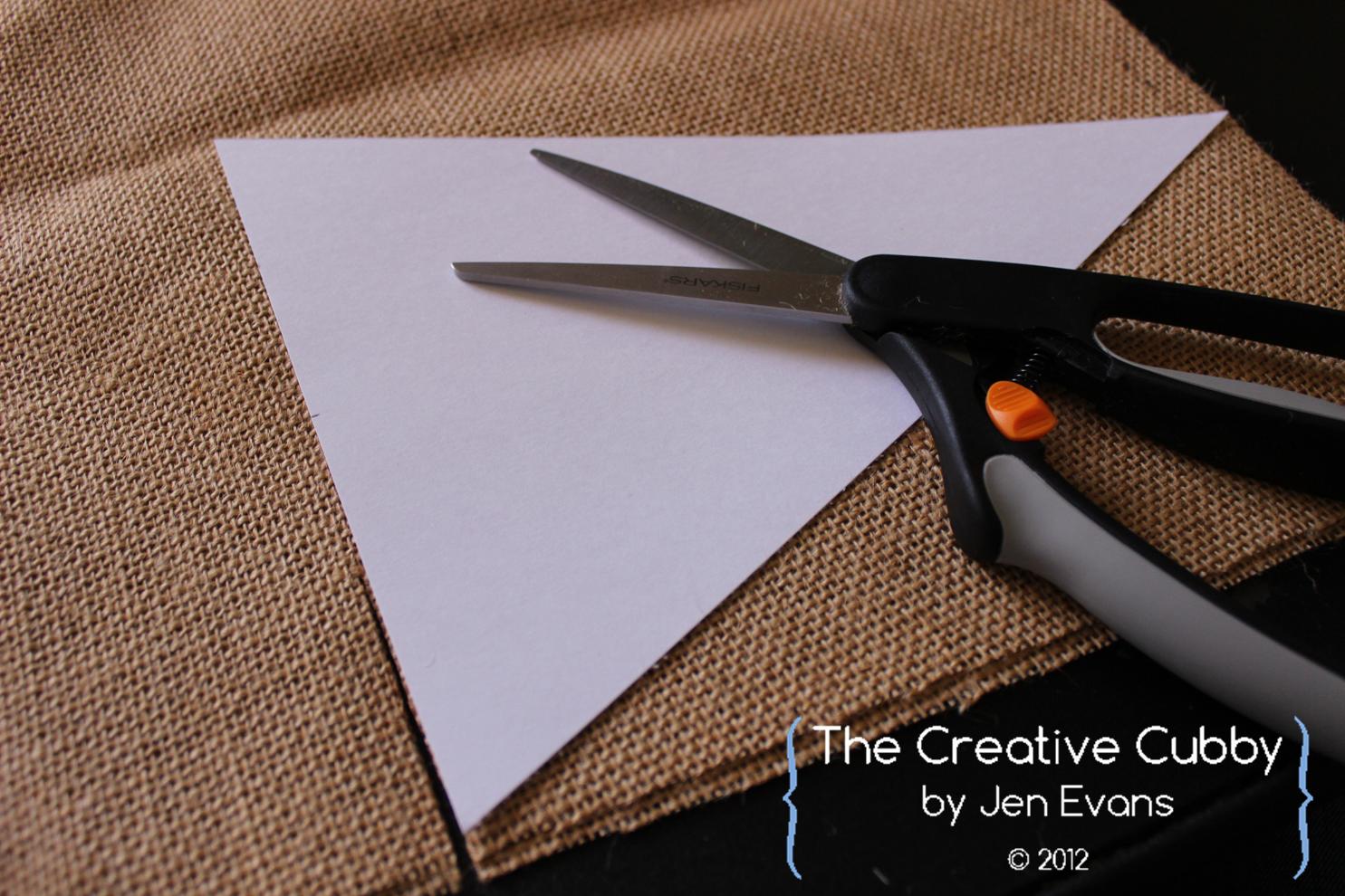 The Creative Cubby: Give Thanks Burlap Bunting