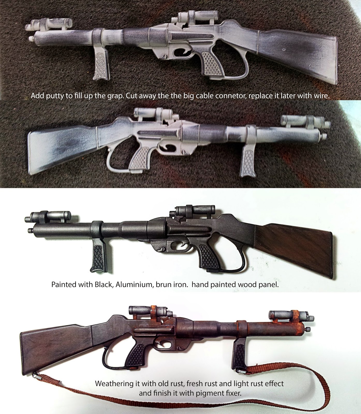 KW MINIATURE: Customize Sideshow Star Wars Bossk