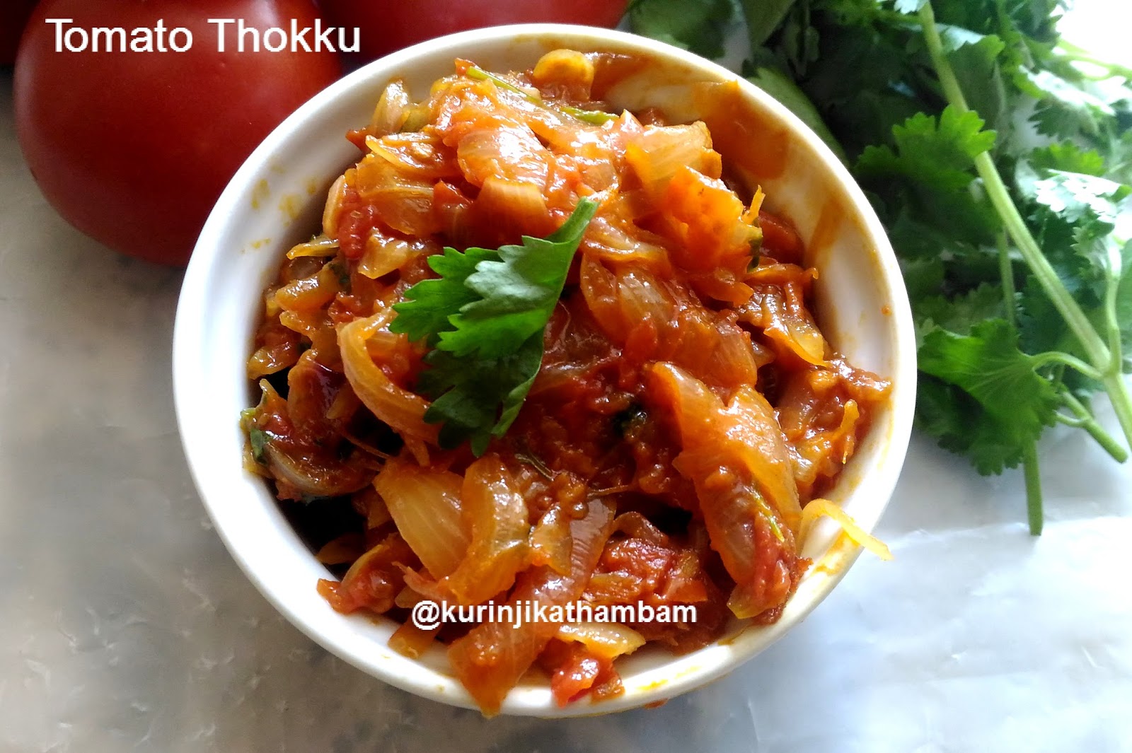 Tomato Thokku / Thakkali Thokku | Easy Side Dish Recipes ~ Kurinji ...