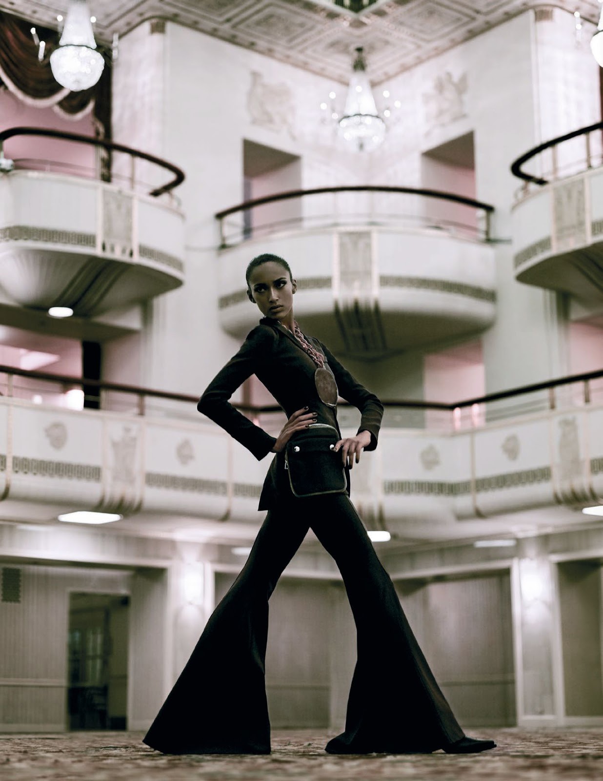 Anais Mali in Vogue Arabia March 2017 by Terry Tsiolis