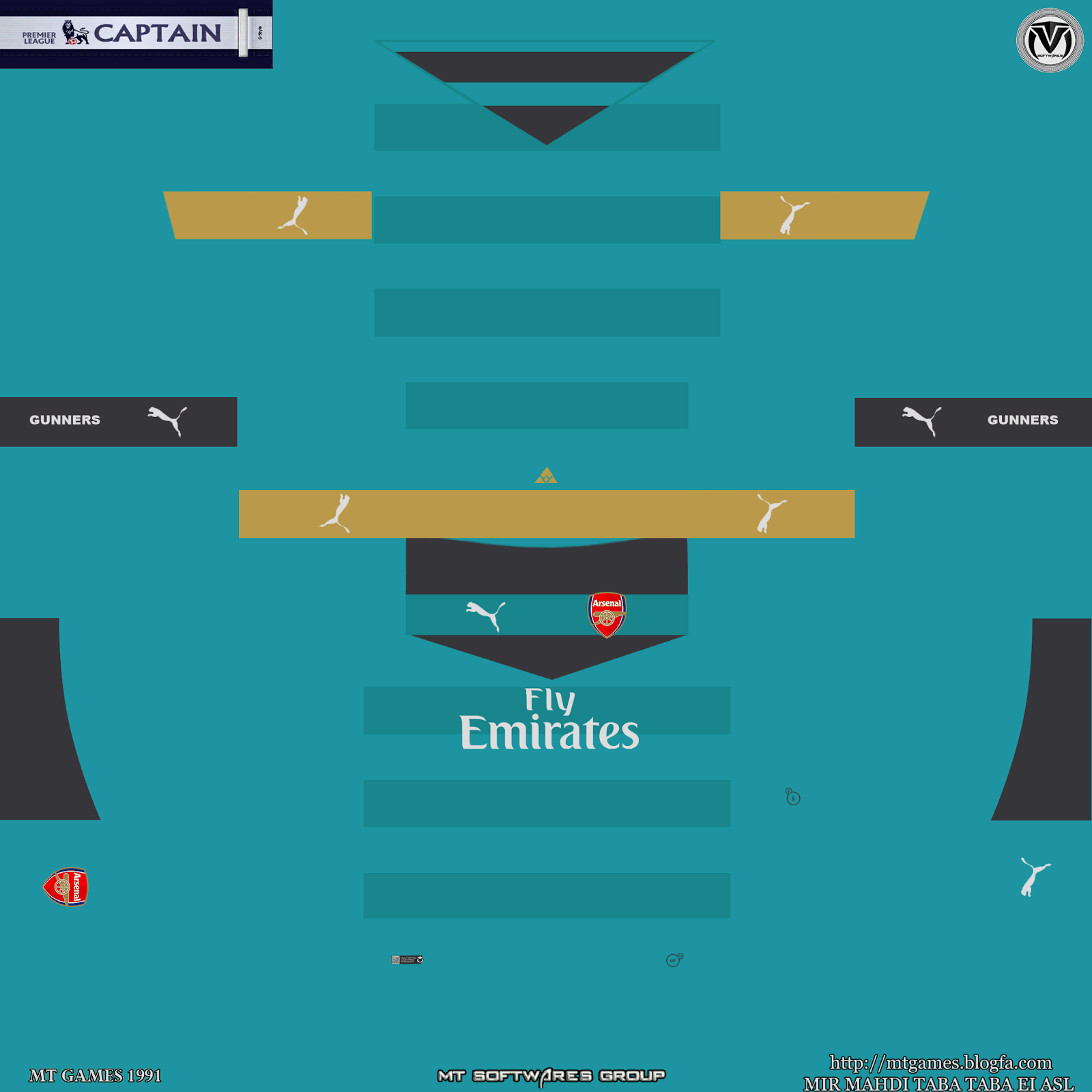 PESEDIT2016: ARSENAL PES 2016 PS4