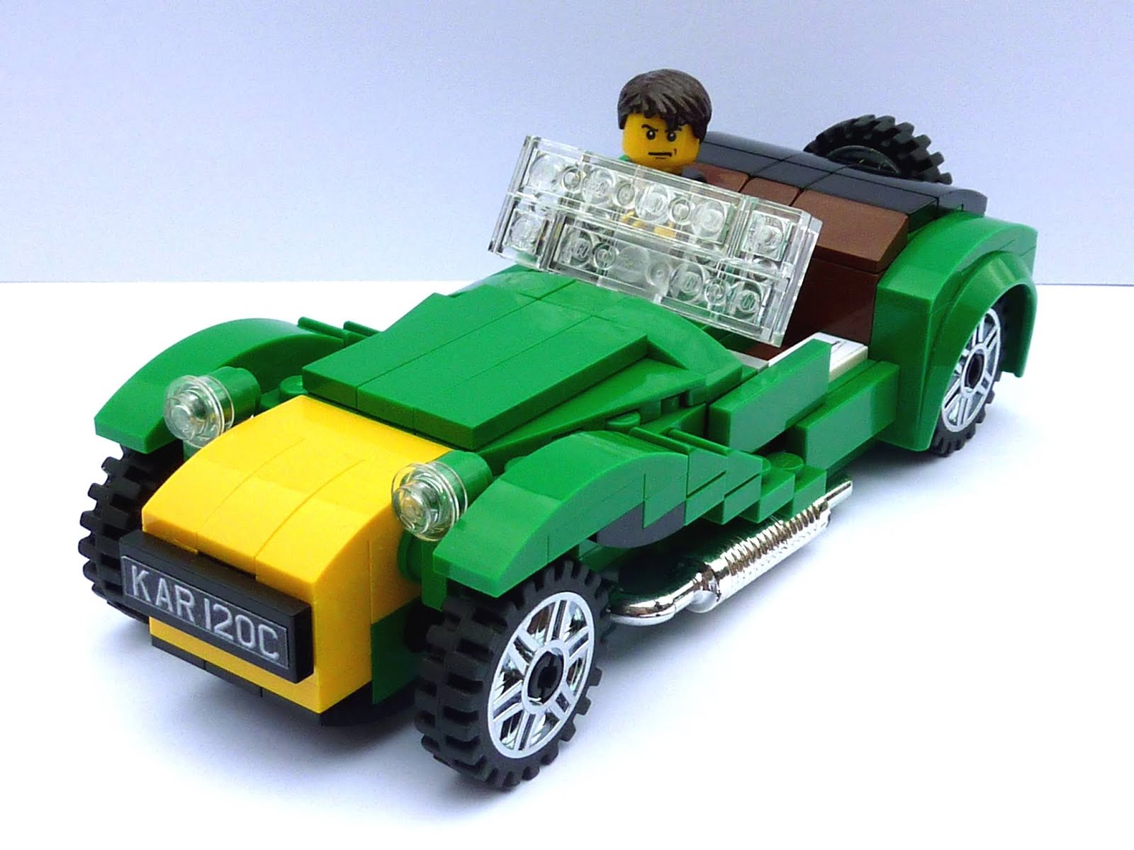 The Prisoner car KAR 120C done in Lego!