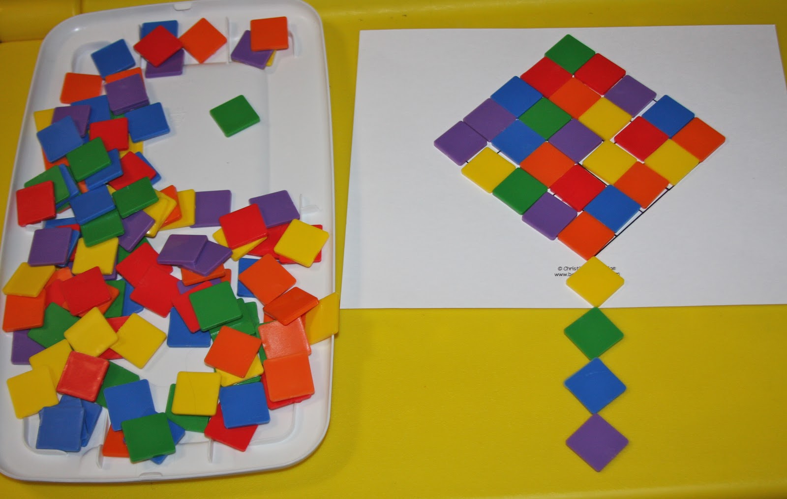 A Learning Journey: F is for Fabulous Fraction Kite Designs