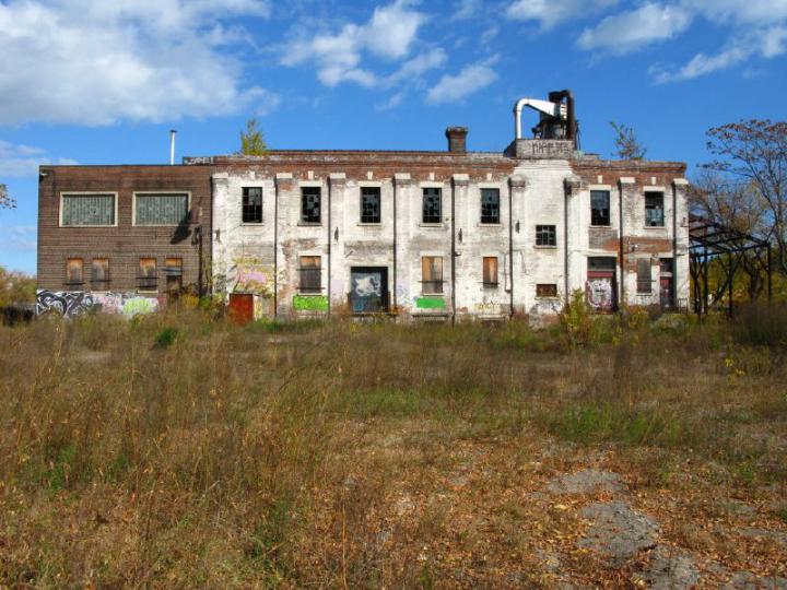 Random Thoughts: Wabash Avenue Abandoned Linseed Oil Factory