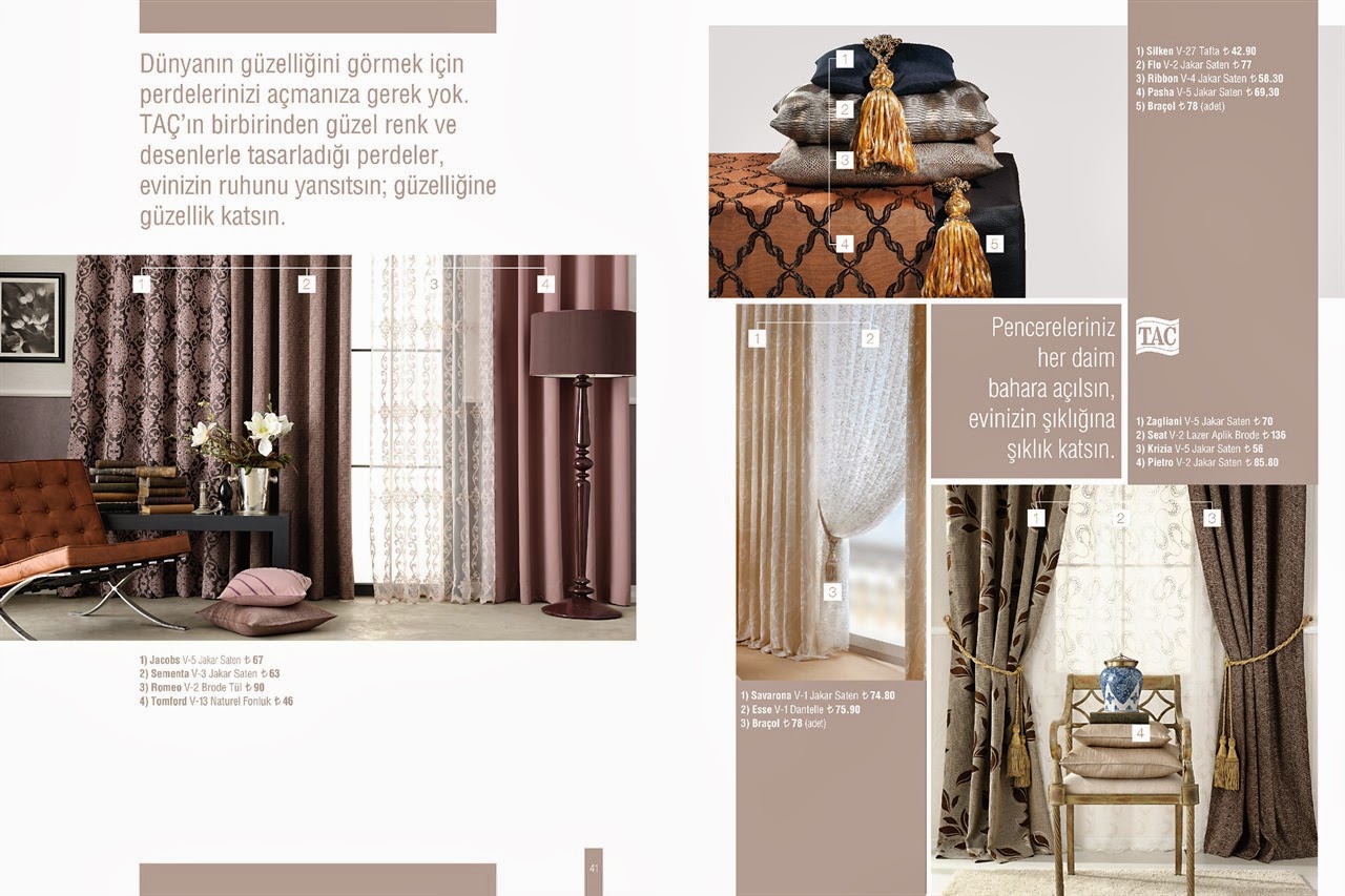 Taç Perde: 2013 Taç Perde Katoloğu