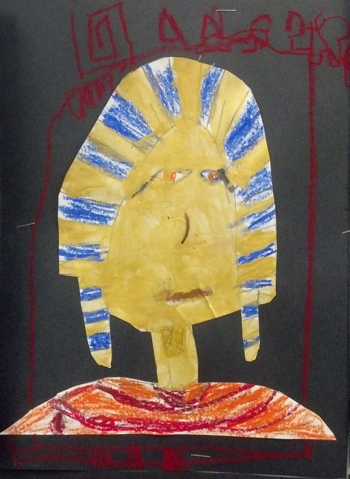 Miss Gushard's Art Blog: Pharaoh Portraits.