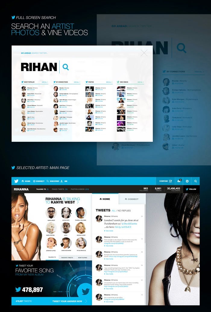 Twitter Design Concept | Graphic Design Blog