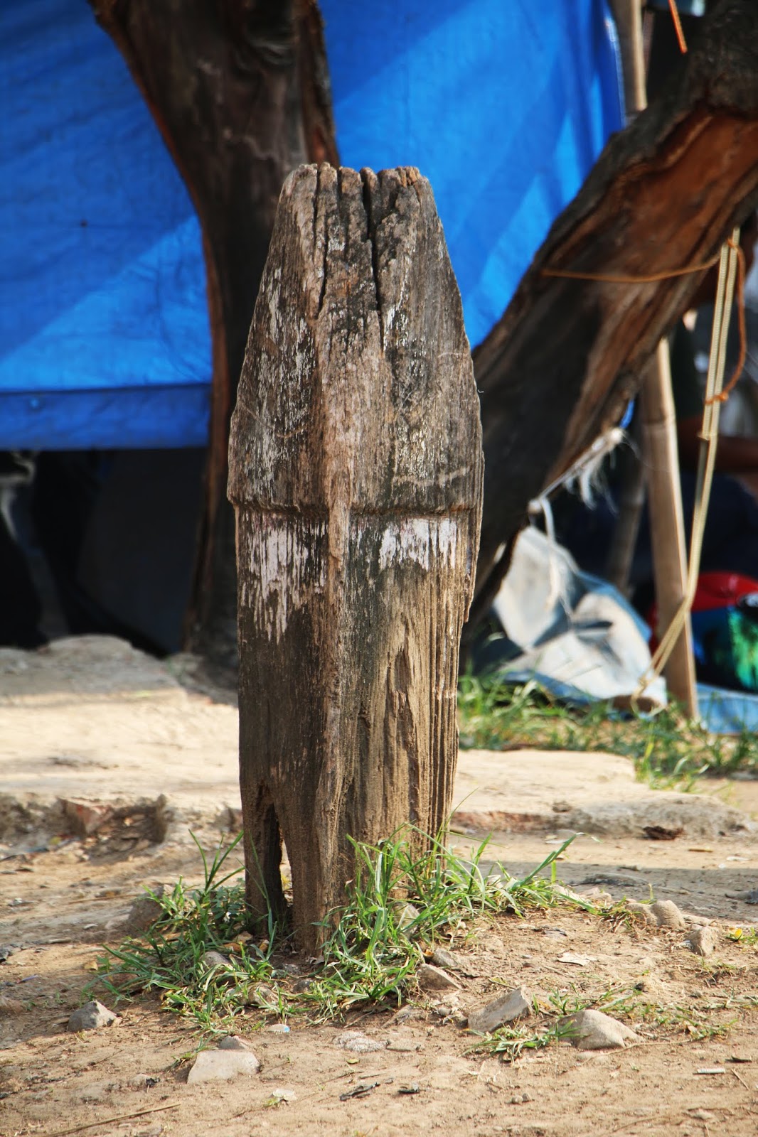 Patok Kayu Jati Soekarno Jatibarang Indramayu