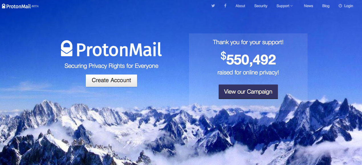 Hebe Global TECHNOLOGY: ProntoMail, un servicio Beta que promete: cifra ...