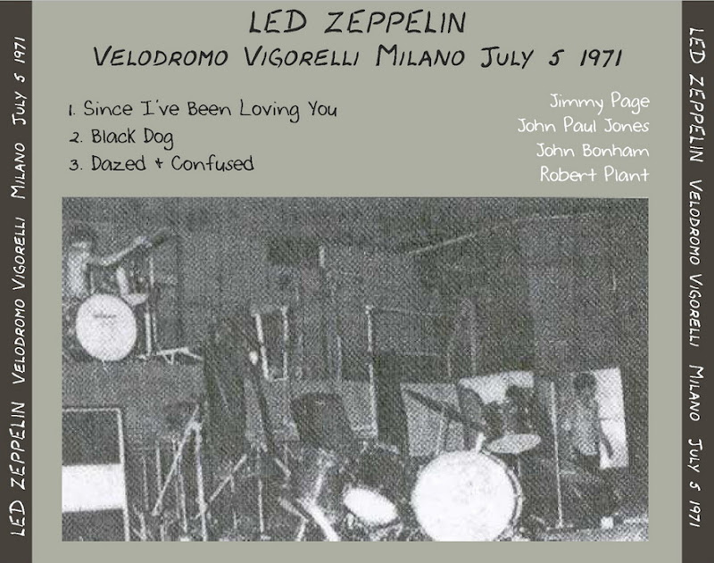 T.U.B.E.: Led Zeppelin - 1971-07-05 - Milan, Italy (AUD/FLAC)