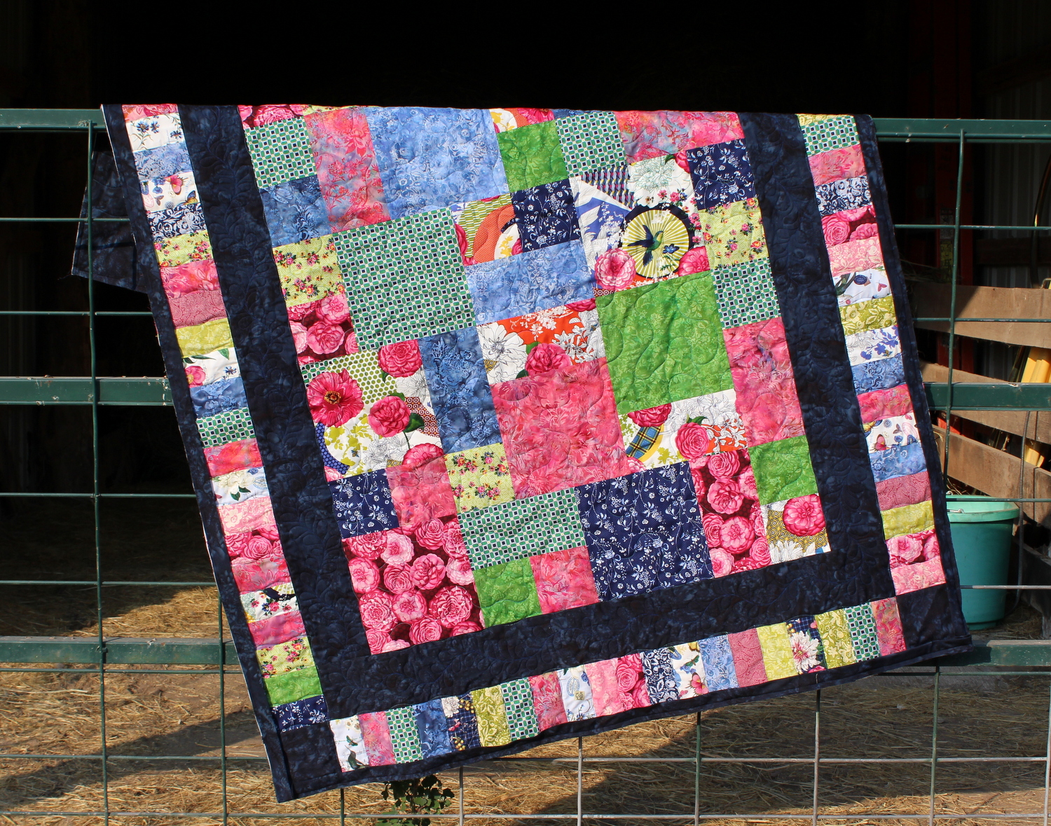 Jackie's Quilting: Fringe Quilt