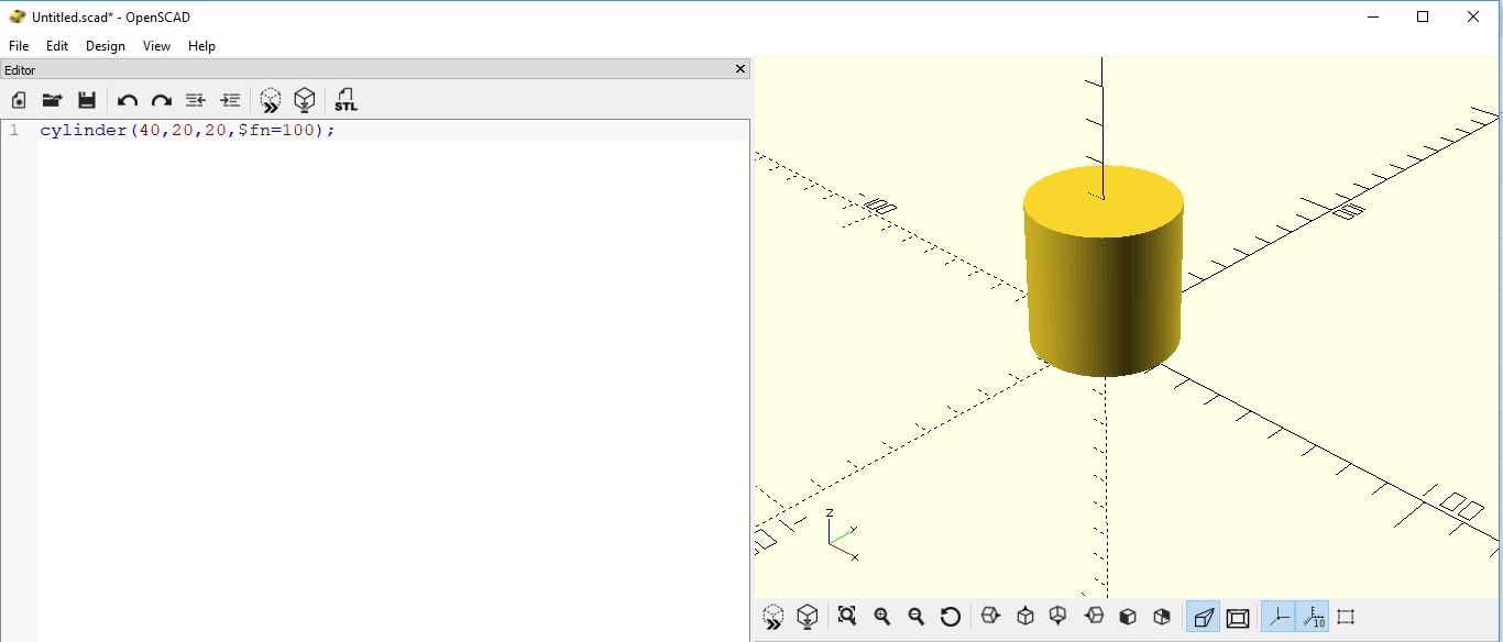 Matemática & Games: A Geometria Analítica no OpenScad