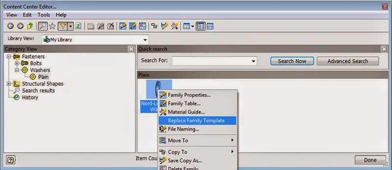 Inventor 2015 – Modify Content Centre Part Geometry – Cadline Community