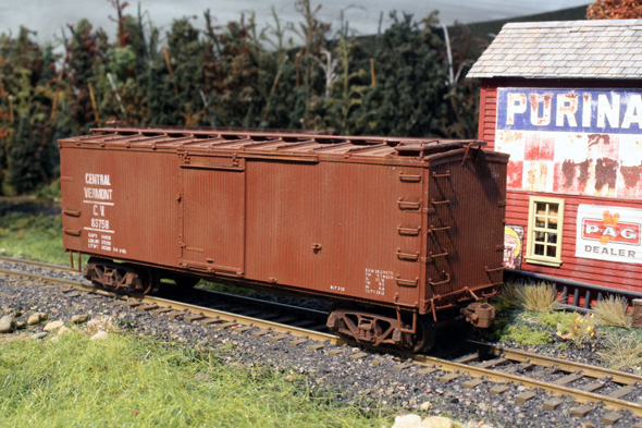 White River Division: Modeling a CV 36' Boxcar
