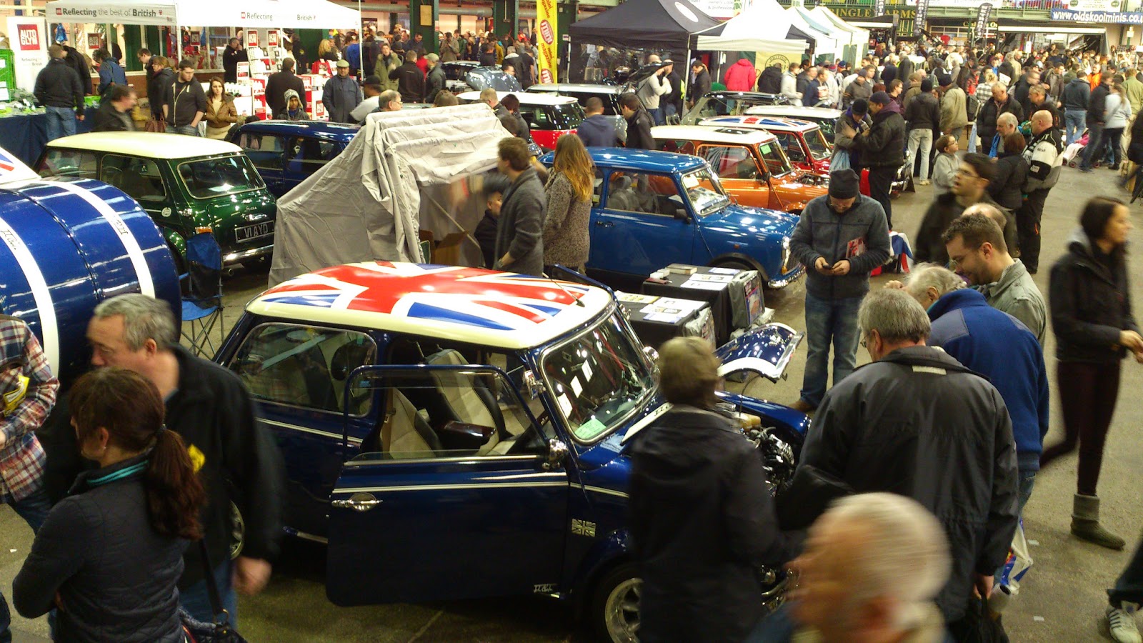 Life On Cars: British Mini Club Show 2013 at Bingley Hall, Staffordshire