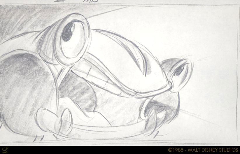 Living Lines Library: Who Framed Roger Rabbit (1988) - Storyboards