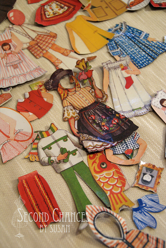 Second Chances by Susan: Magnetic "Paper" Dolls