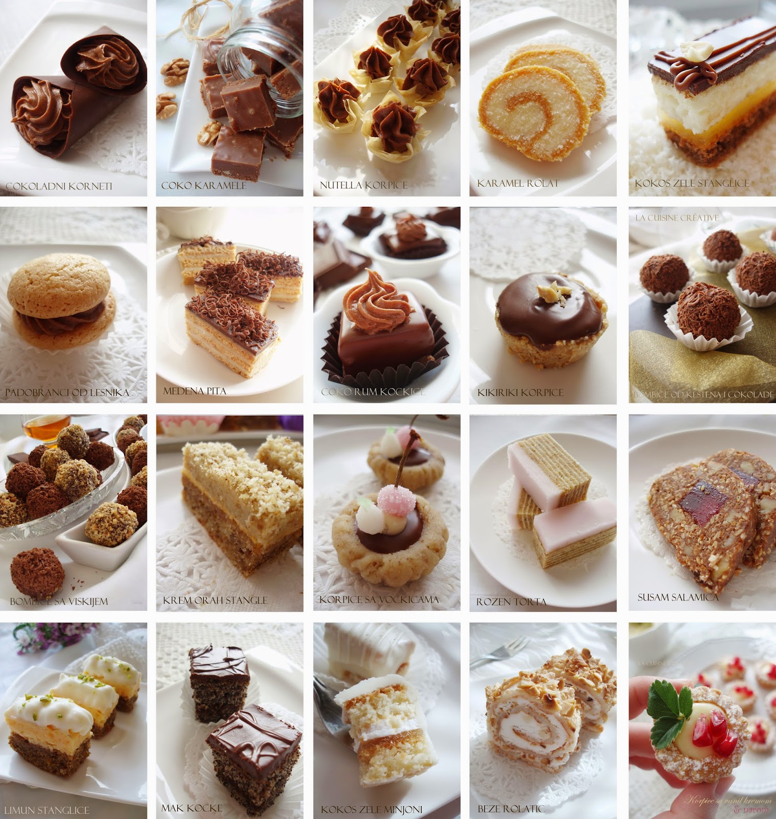 La cuisine creative: Slatka kolekcija 4.