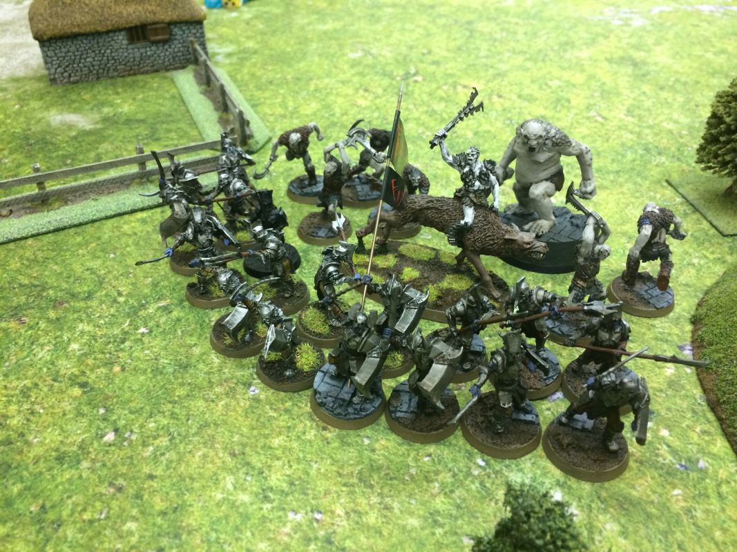 The War of the Ring Campaign: Hobbit Batrep: Gundabad Orcs v Dale (ish)