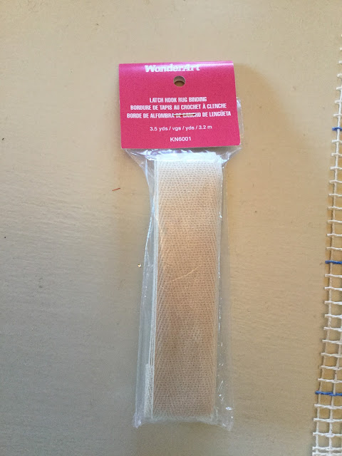 🐝 Bumbledaph: How-to bind a latch hook rug