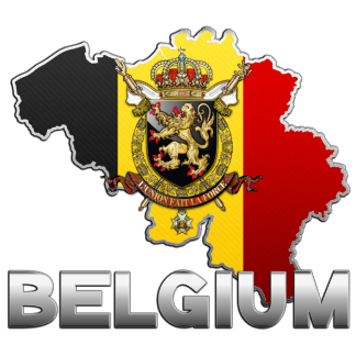 Heraldry,Art & Life: BELGIUM - ART with National Symbolism