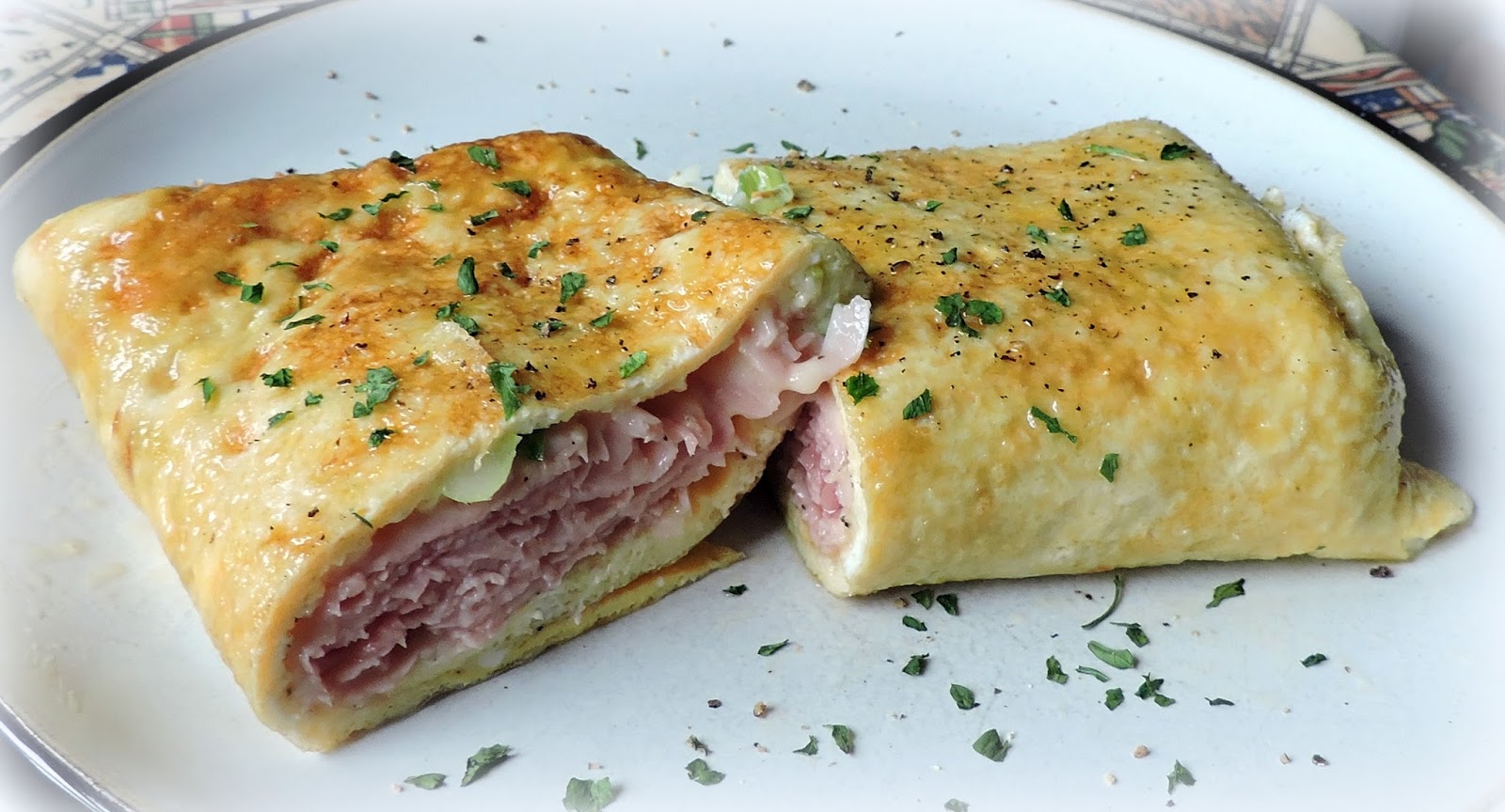 Ham, Cheese & Egg Breakfast Roll Ups | The English Kitchen