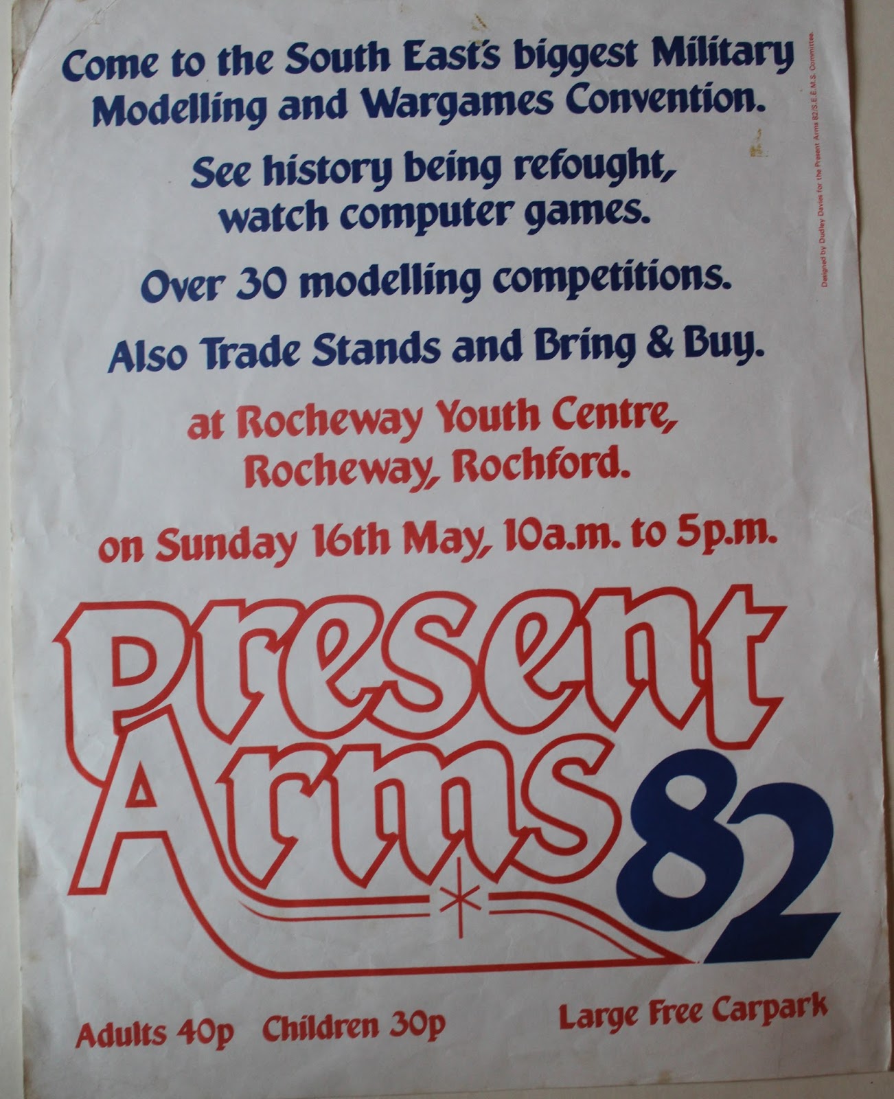 SEEMS Wargames Club: SEEMS a history - Present arms posters