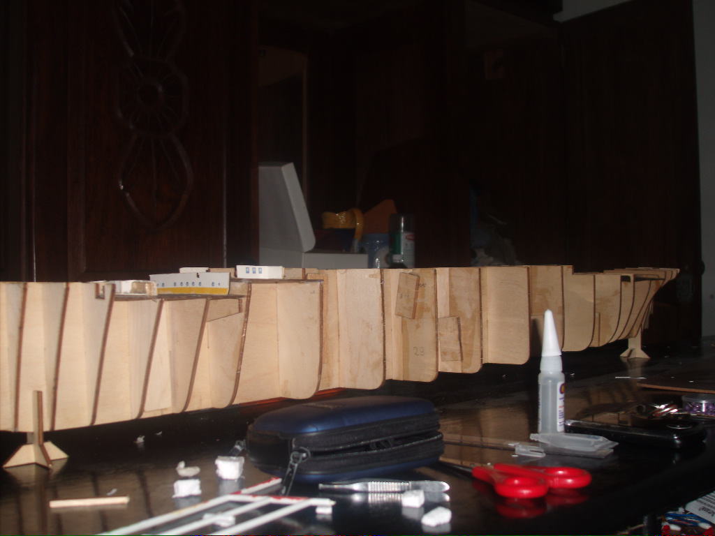 Construção Titanic Amati 1/250: Deck de Proa e Popa - 20/06/2011