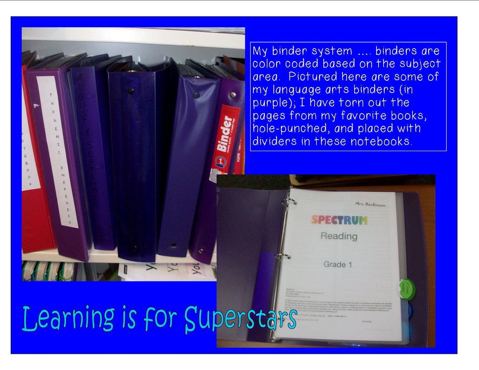 Mrs. Hankinson's Class: Classroom Organization Linky Party