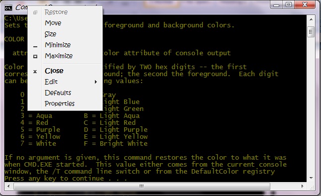 CARA MERUBAH WARNA TEXT DAN BACKGROUND COMMAND PROMPT ( CMD) | Jepri ...