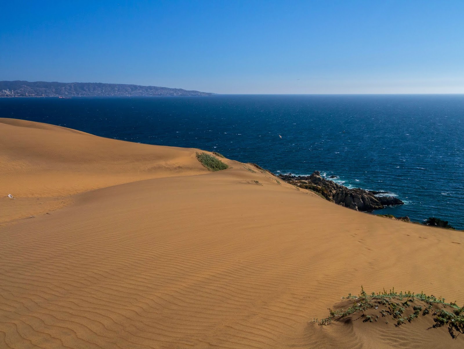 Footprints: Concón Dunes, Mar 1st