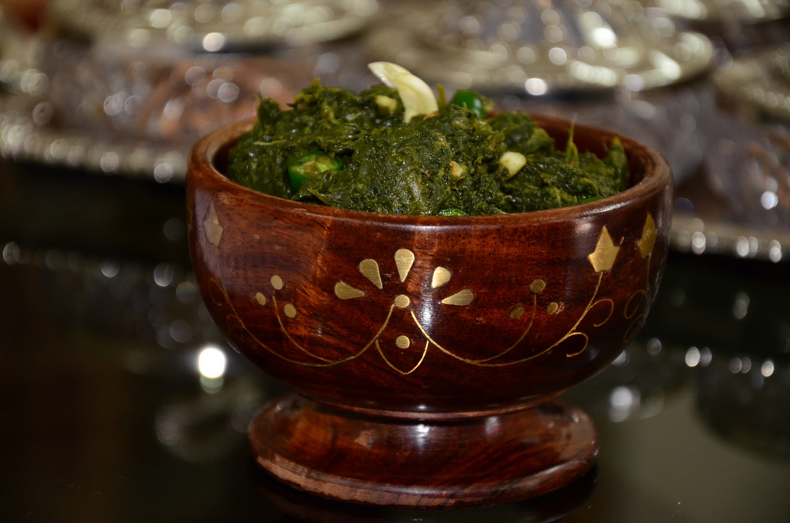 13 Secret Sauce: Bathua Chokha ( Mashed Chenopodium leaves)
