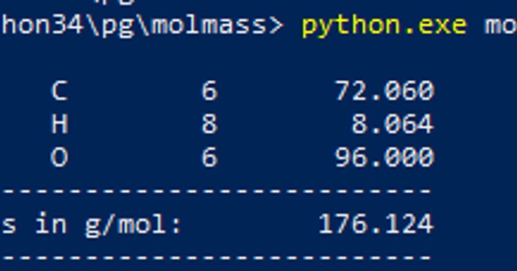 axeleratio: How to access PostgreSQL with Python: a chemistry example