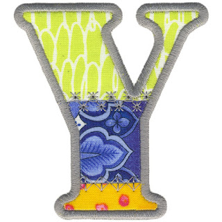 Abecedario con Retazos de Tela en Patchwork. Alphabet in Patchwork ...