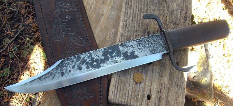 ML Knives Blog: Custom Long Bowie Knife