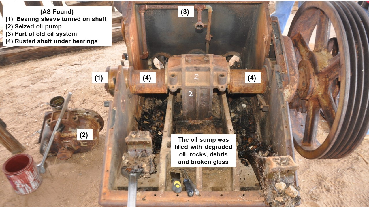 Restoring Historical Mining Equipment: 2017