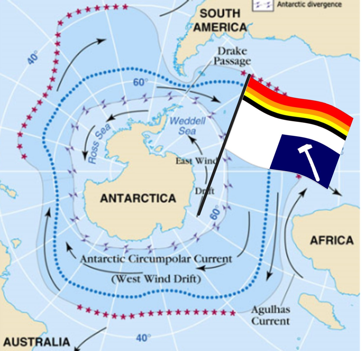 The Voice of Vexillology, Flags & Heraldry: Antarctic Ocean Flag or ...